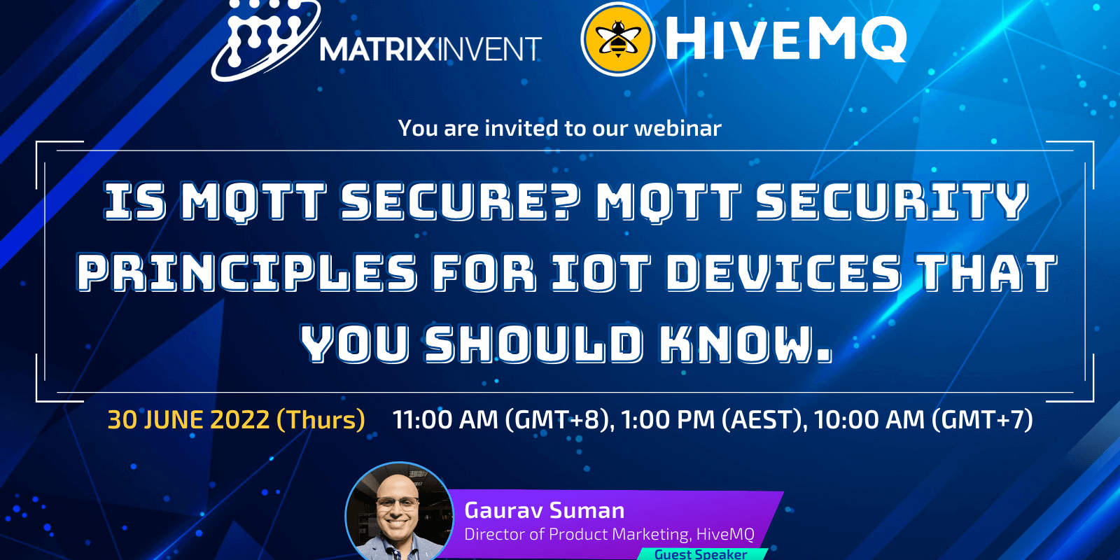 Is Mqtt Secure Mqtt Security Principles For Iot Devices That You Should Know Matrix Invent
